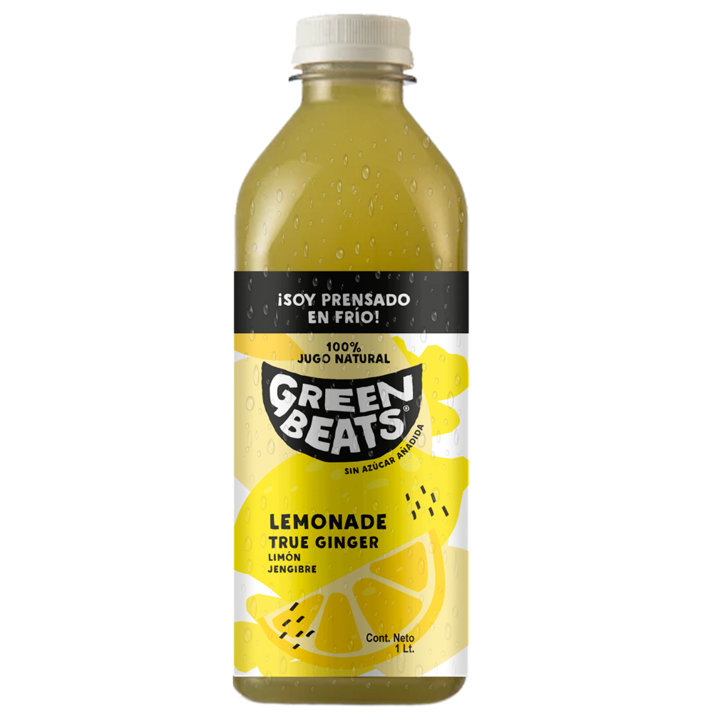 Lemonade True Ginger 1 litro – Green Beats