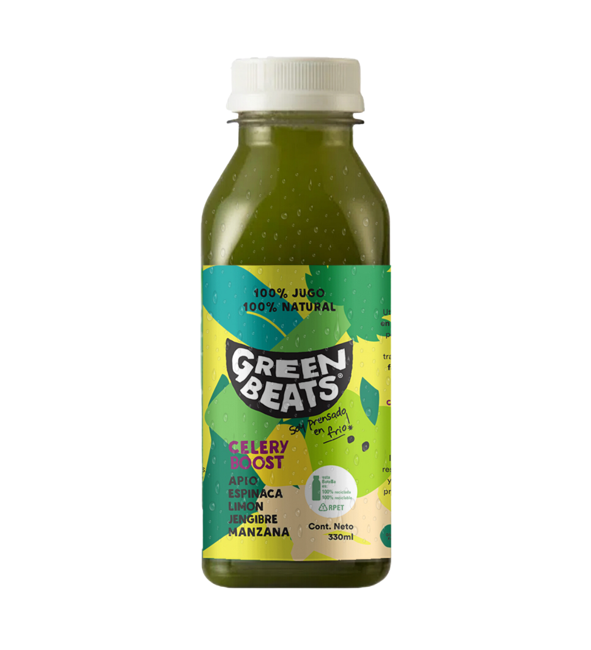 Pack jugos prensados en frío 330 ml Green Beats